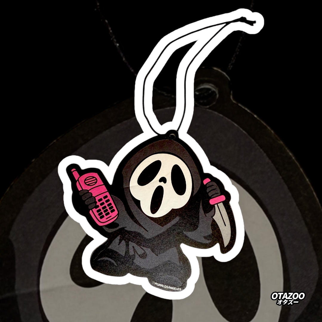 Mini Ghostface Car Air Freshener | Cute Halloween Phone Killer – OTAZOO